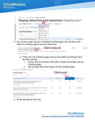 Clickminded SOP Library | DOCX