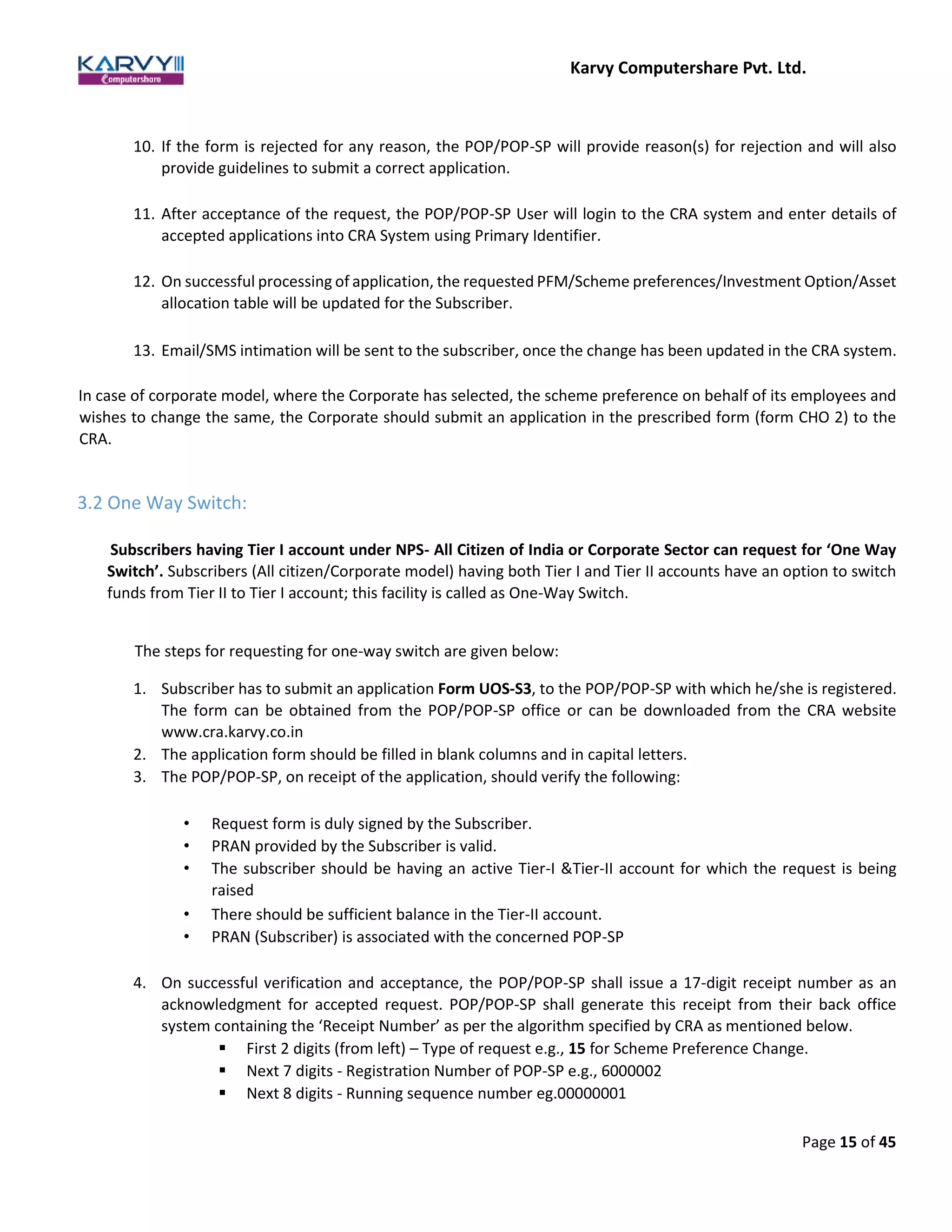 SOP- Change request | PDF