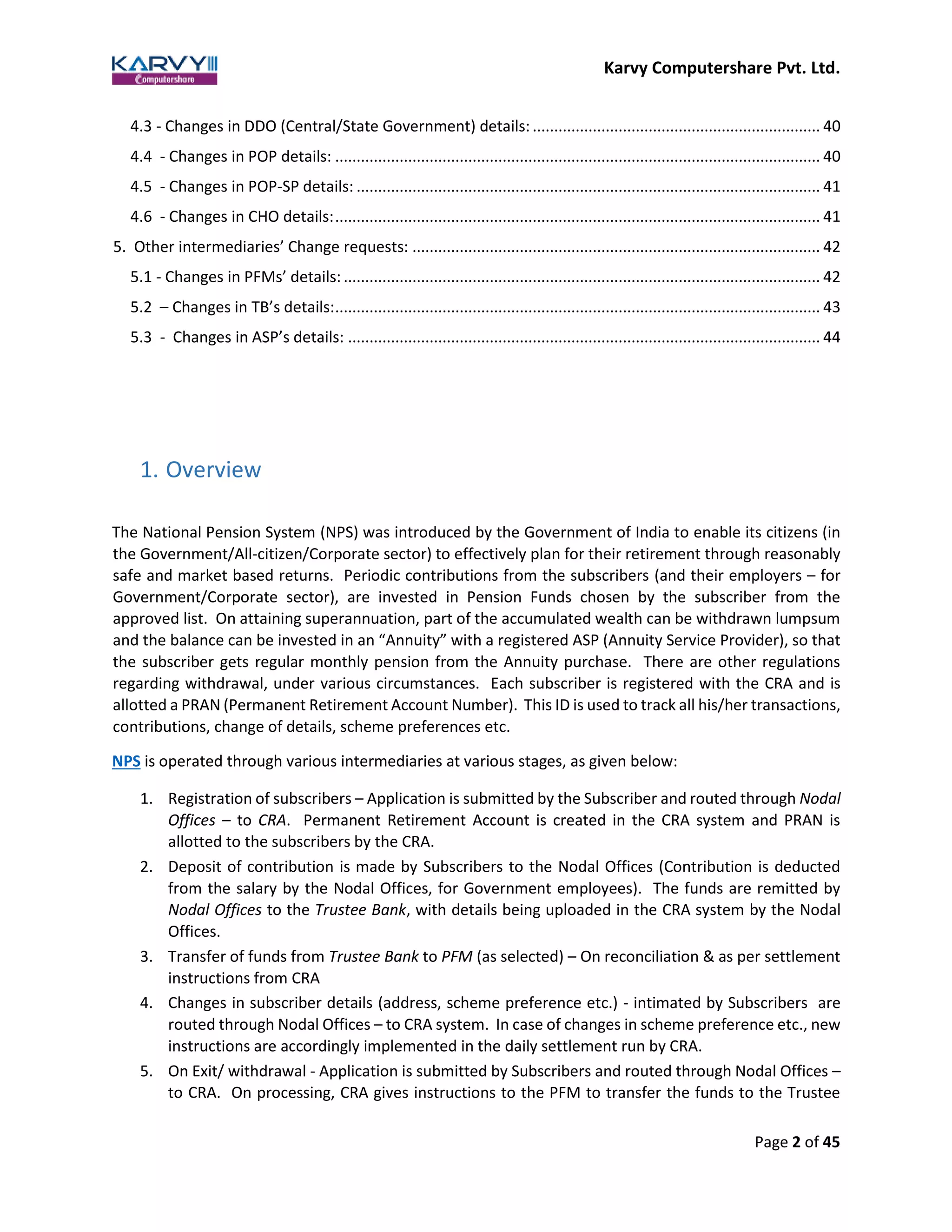 SOP- Change request | PDF
