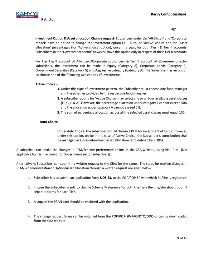 SOP- Change request | PDF