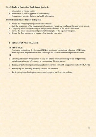 CLINICAL PHARMACY MANUAL | PDF