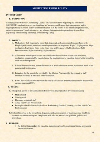 CLINICAL PHARMACY MANUAL | PDF