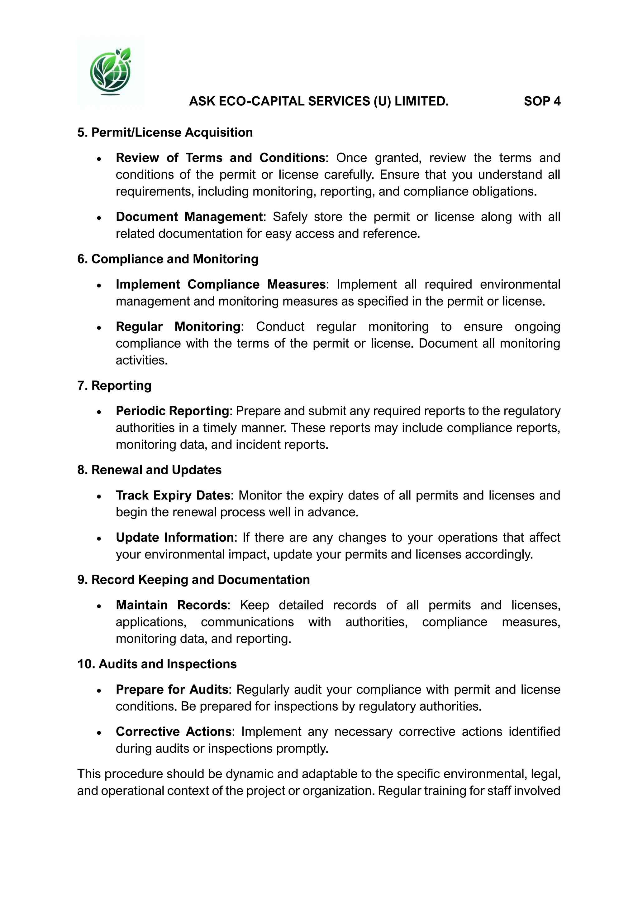 A PRACTICAL GUIDE TO ENVIRONMENTAL PERMITS AND LICENSES: NAVIGATING ...