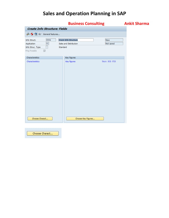 Sales and Operation Planning in SAP | PDF | Sales | Business