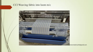 Handloom Development SOP for Woven Fabric | PPTX