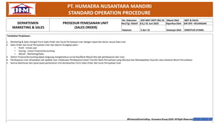 SOP - MKT-DEPT-001-01. Rev.00 SOP PEMESANAN UNIT (SALES ORDER).pdf