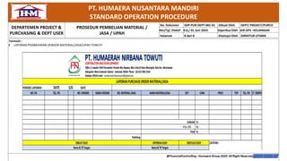 SOP - PUR-DEPT-001-01. Rev.01. SOP PEMBELIAN BARANG MATERIALJASA.pdf | Free Download