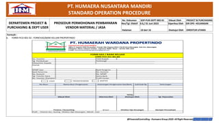 SOP - PUR-DEPT-002-01. Rev.01 SOP PERMOHONAN PEMBAYARAN VENDOR.pdf