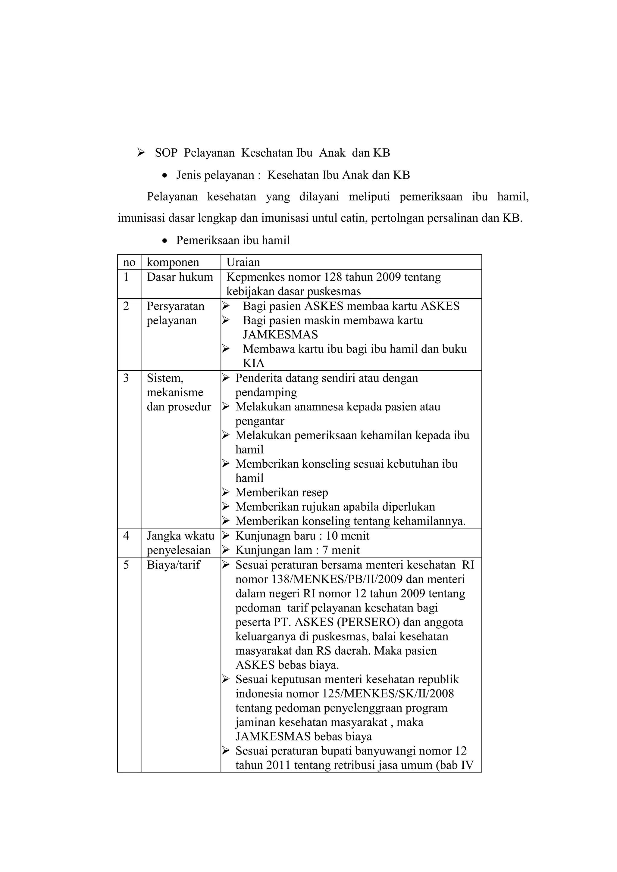 SOP/ Protap Pelayanan di Unit Gawat Darurat Puskesmas / RS | PDF