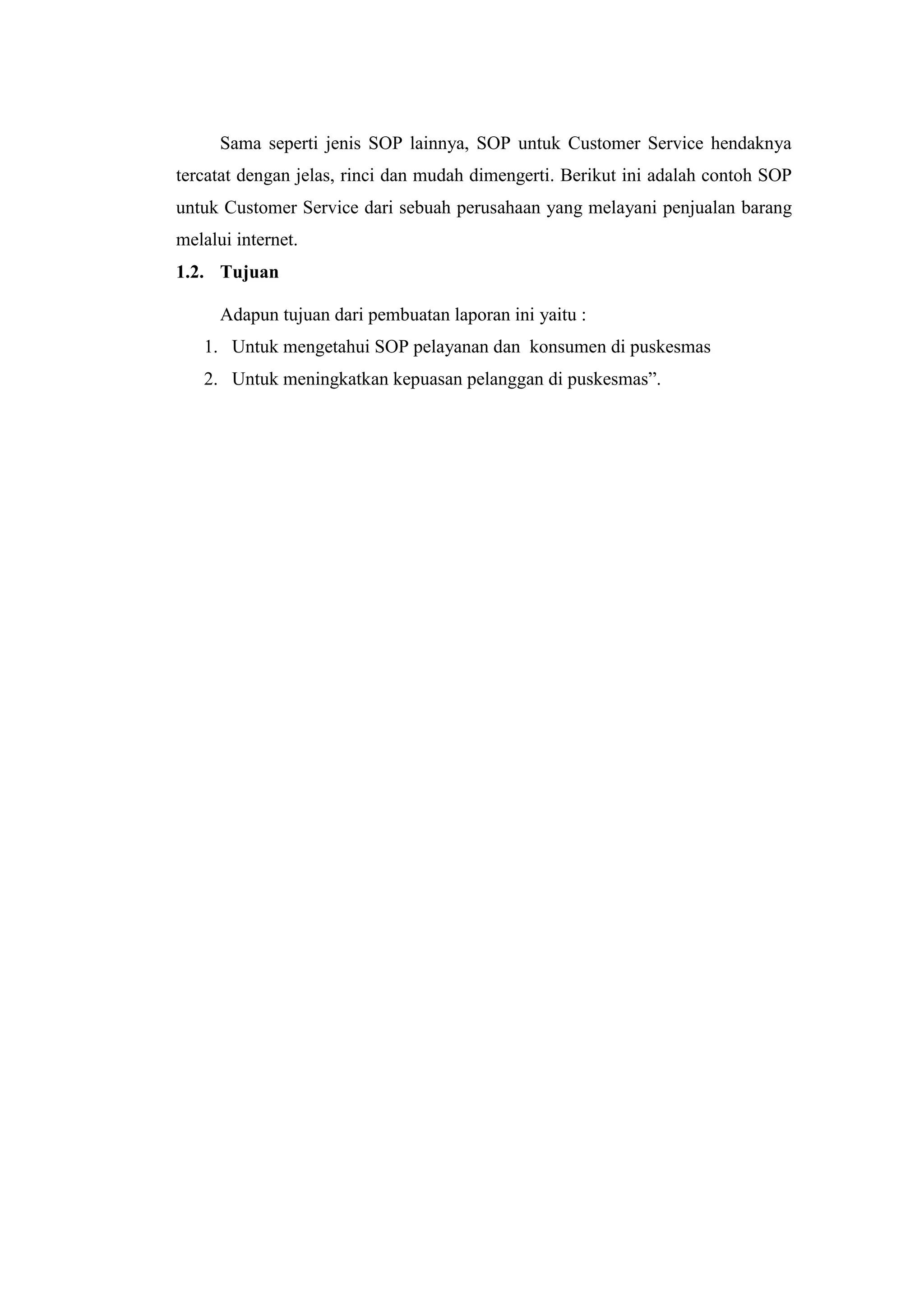 SOP/ Protap Pelayanan di Unit Gawat Darurat Puskesmas / RS | PDF