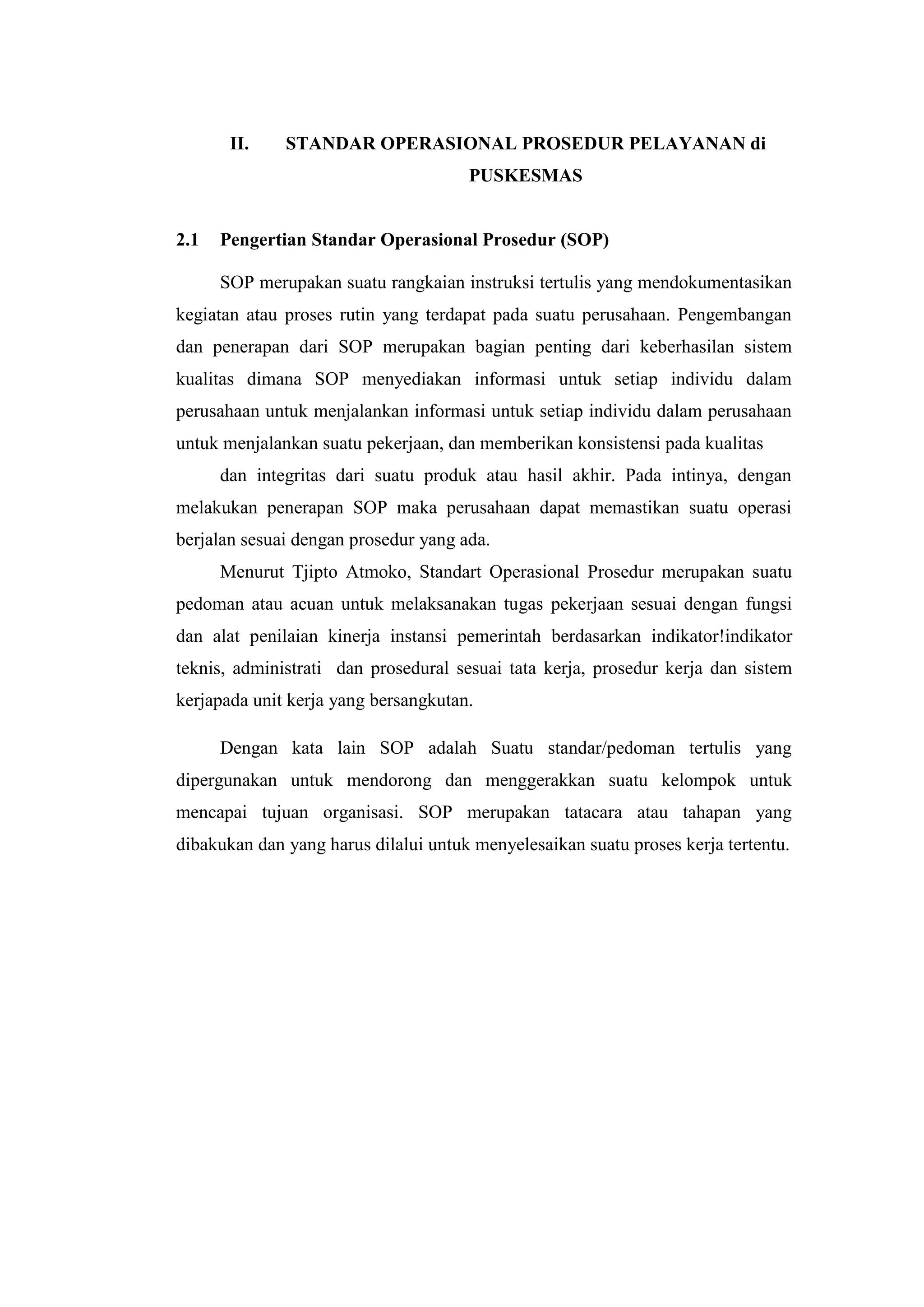 SOP/ Protap Pelayanan di Unit Gawat Darurat Puskesmas / RS | PDF