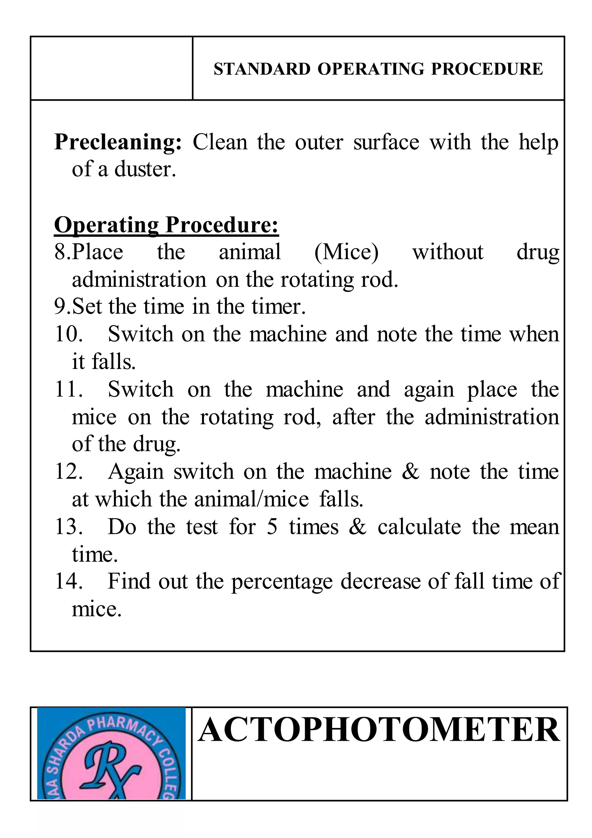 Maa sharda pharmacy college ayodhya SOP | DOCX