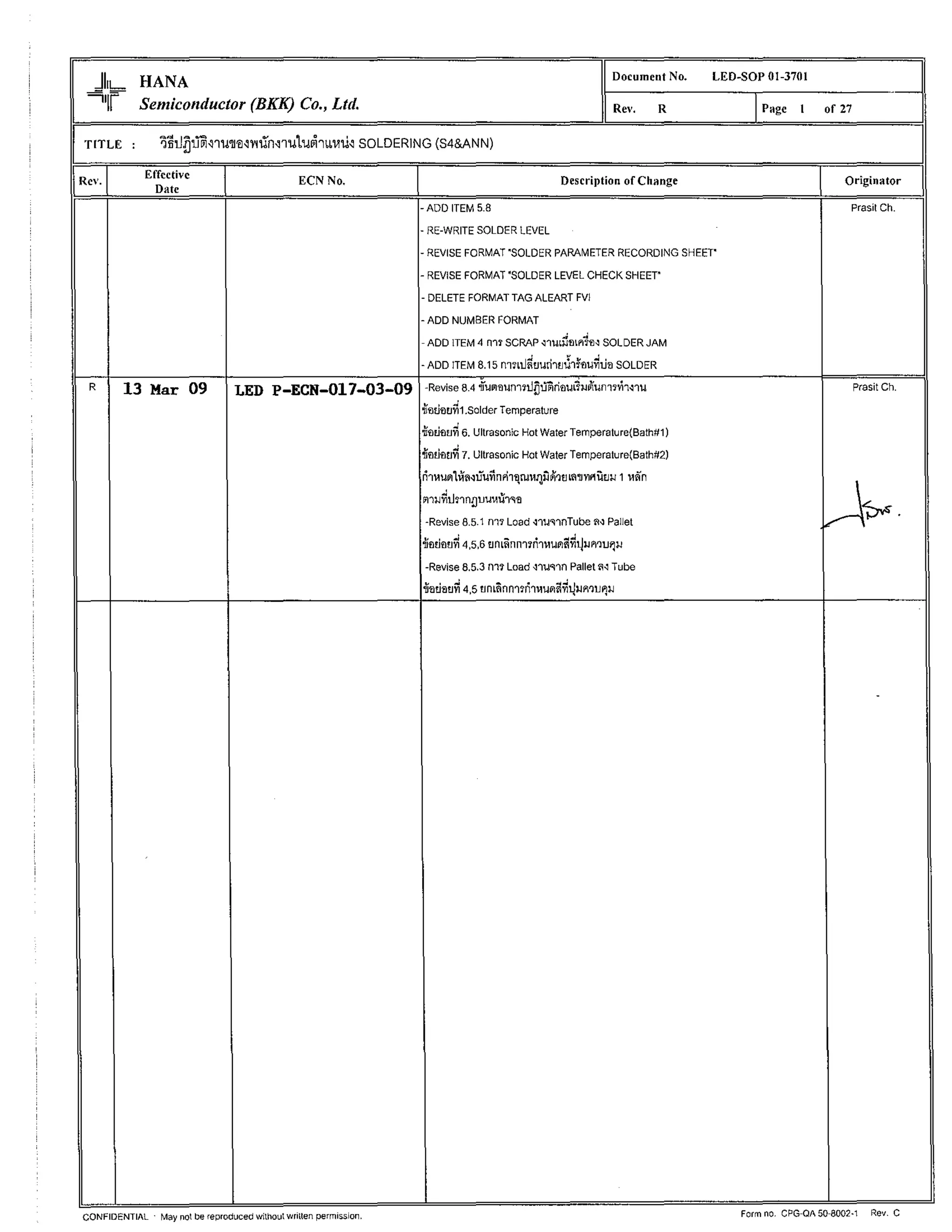 Sop15 led-sop 01-3701 - soldering | PDF