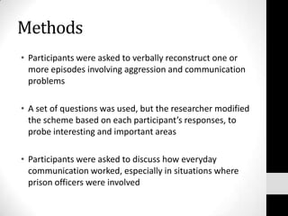 Communication Challenges Between Foreign Inmates and Norwegian Prison ...