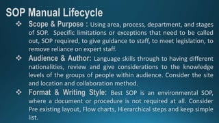 Standard Operating Procedure (SOP) | PPT