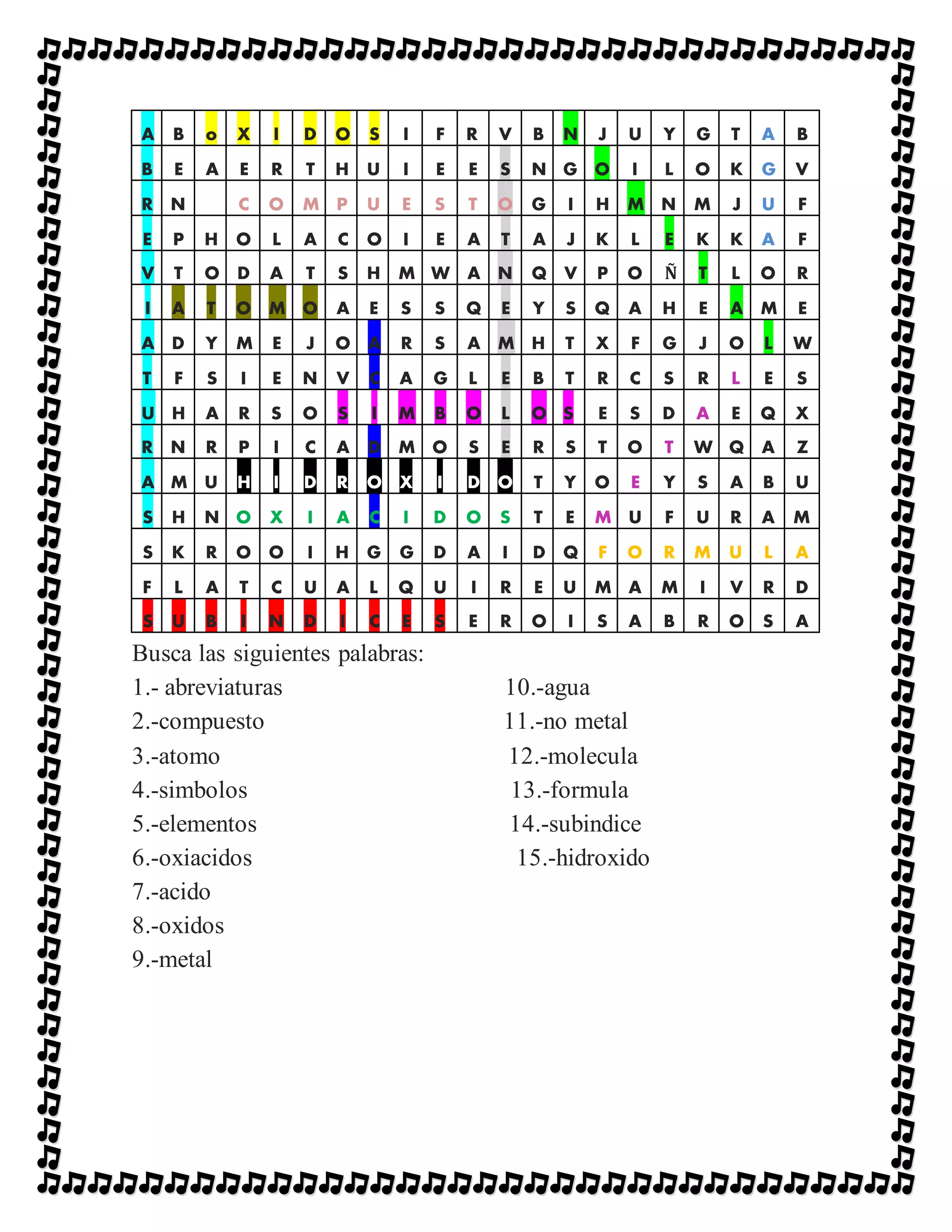 Sopa de-letras-lectura-7 | PDF