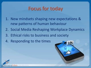 Ethical Issues in Social Media | PPTX