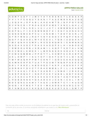 Sopa de letras | PDF | Free Download