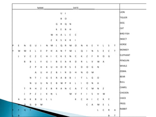 Sopa de letras en estrellas | PPTX