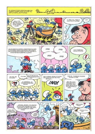 LOS PITUFOS Sopa de pitufos COMIC | PDF