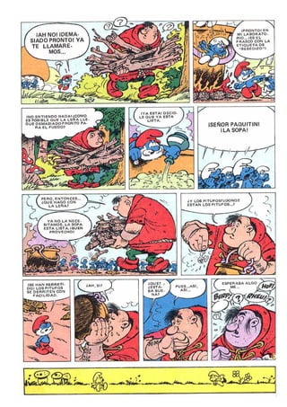 LOS PITUFOS Sopa de pitufos COMIC | PDF