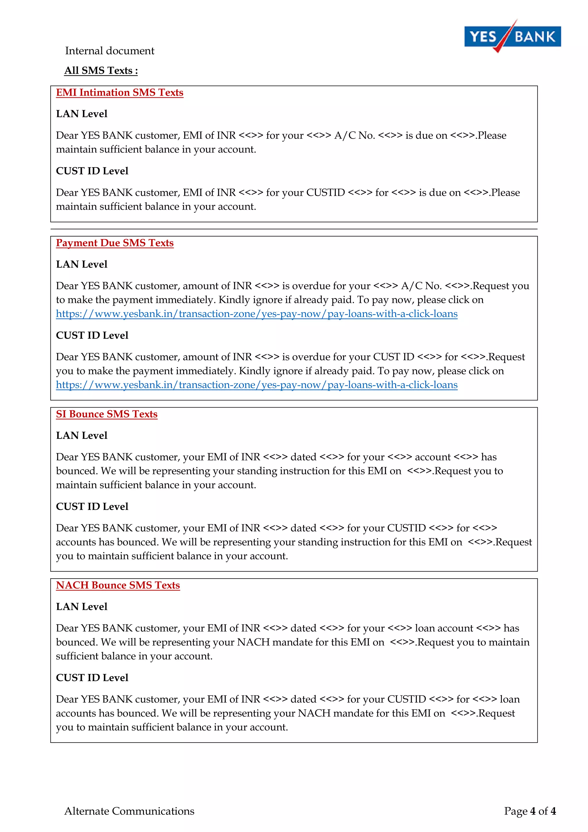 Sop alternate communications version 2 | PDF