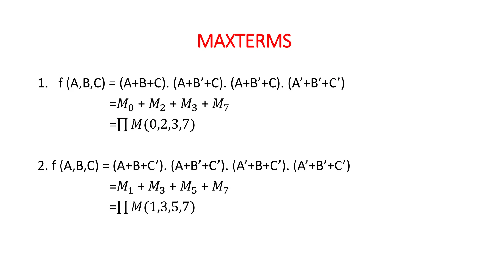 SUM OF PRODUCT AND PRODUCT OF SUM FORM .pptx