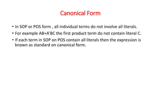 SUM OF PRODUCT AND PRODUCT OF SUM FORM .pptx