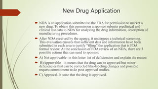 New Drug Application In India and US. | PPT