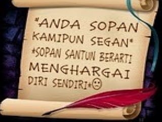 Sopan santun | PPT