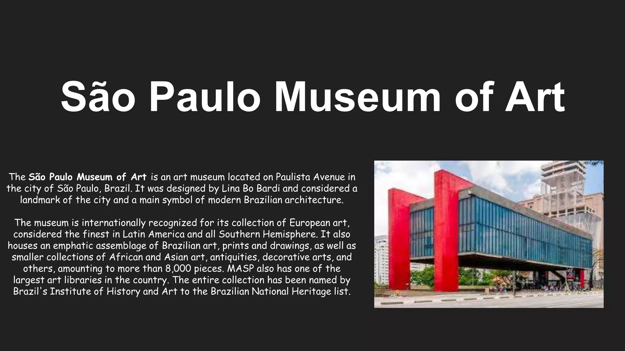 São paulo museum of art | PPTX