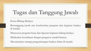 SISTEM OPERASIONAL BIDANG BUDAYA MASJID.pptx