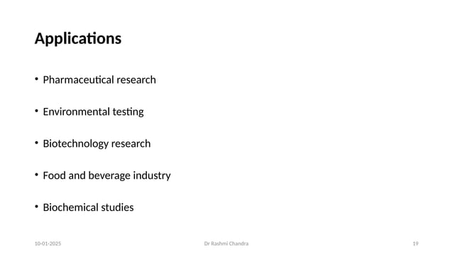 BOD Incubator (Standard operating procedure) | PPTX