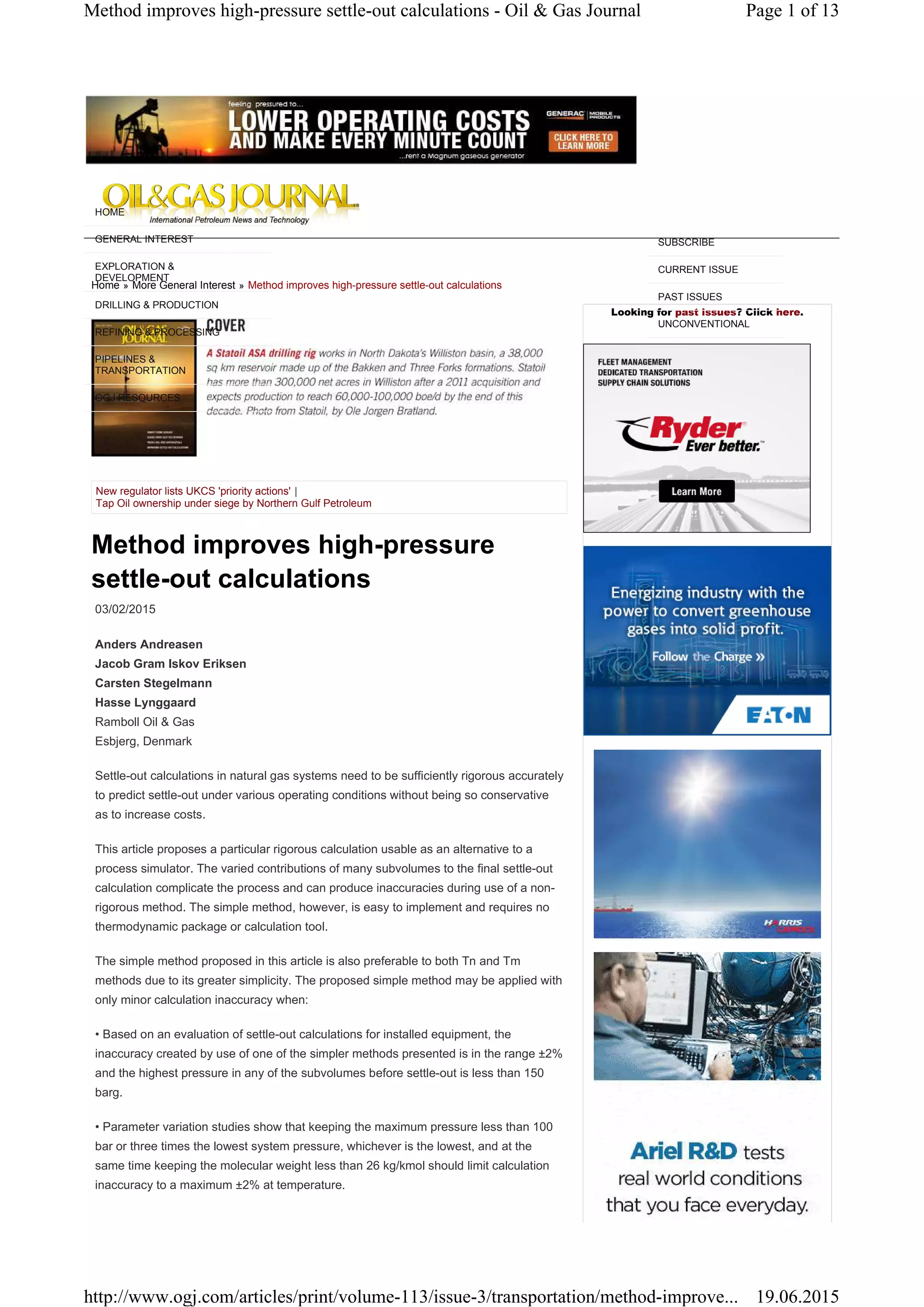 Sop calculation method | PDF