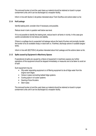Sopep sample plan | DOC