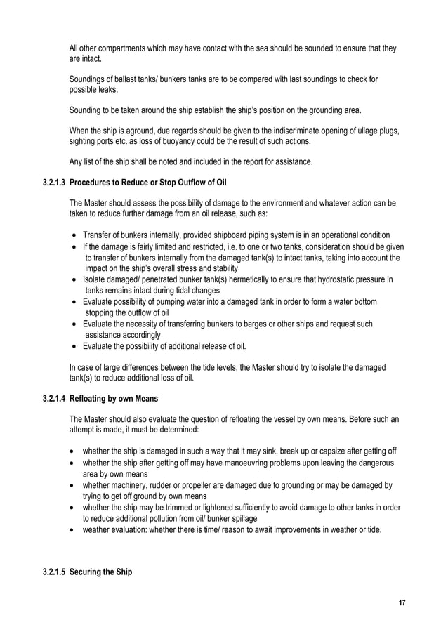 Sopep sample plan | PDF