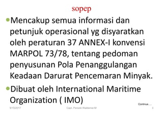 SOPEP LESSONS | PPTX