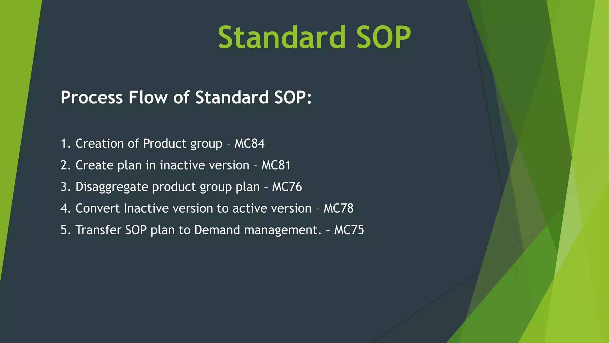 SAP Sales and Operational Planning -SOP | PPTX