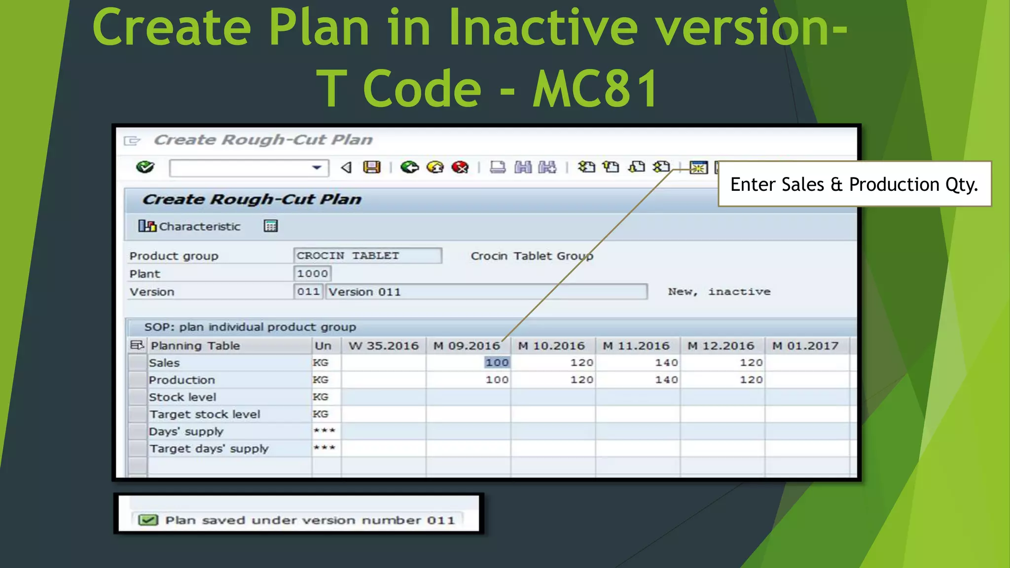 SAP Sales and Operational Planning -SOP | PPTX | Sales | Business