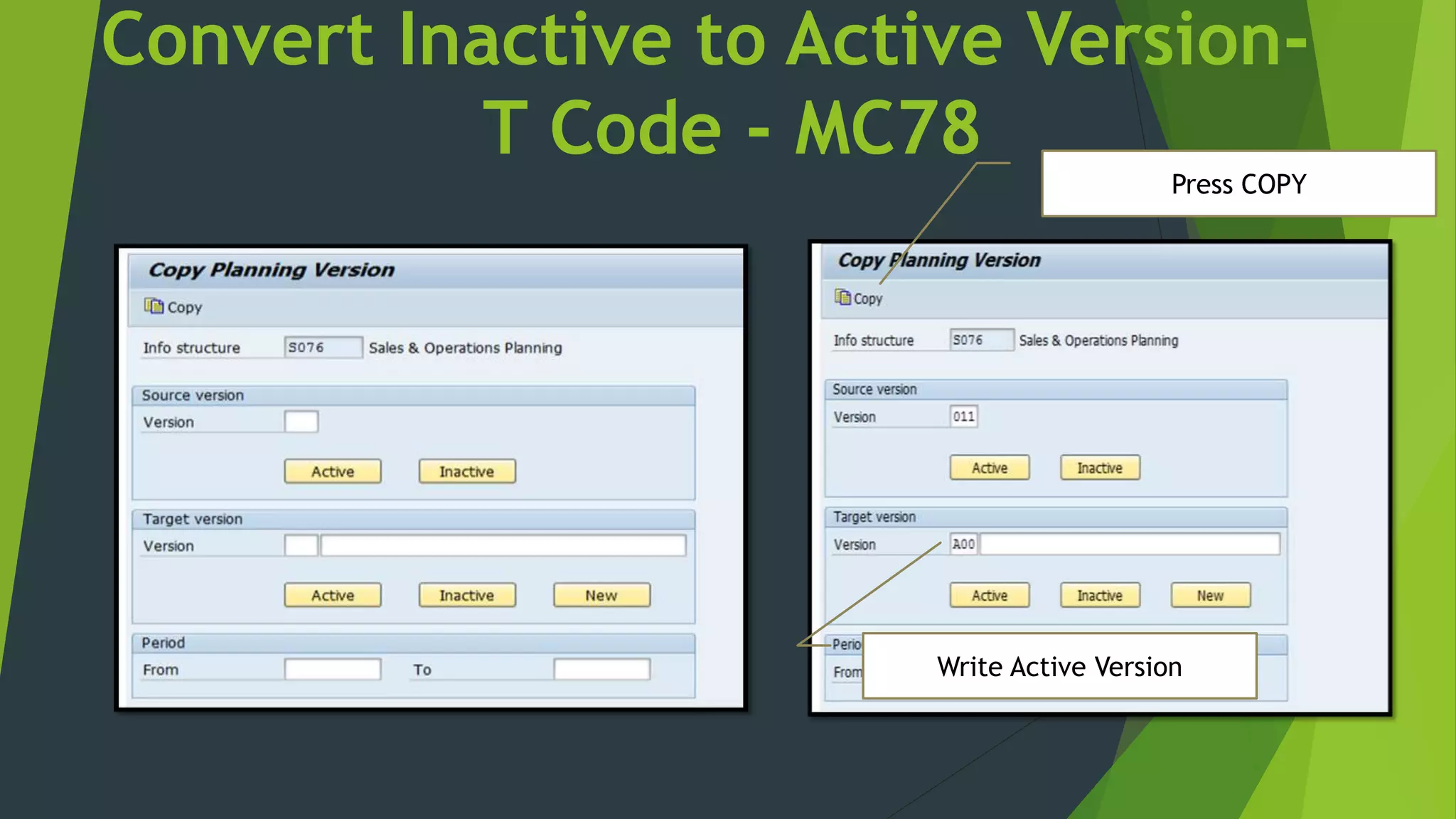 SAP Sales and Operational Planning -SOP | PPTX