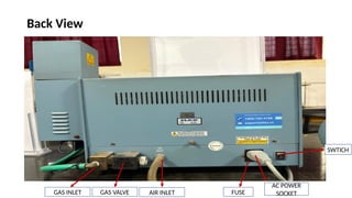 sop flame photometer, elico flame photometer CL 378 | PPTX