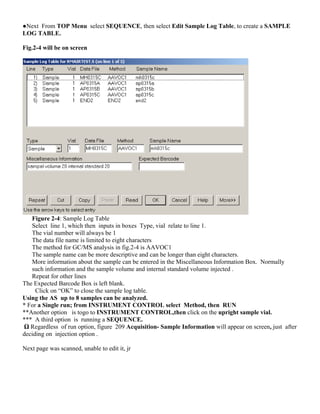 Basic SOP for Agilent 6890/5973 system | PDF