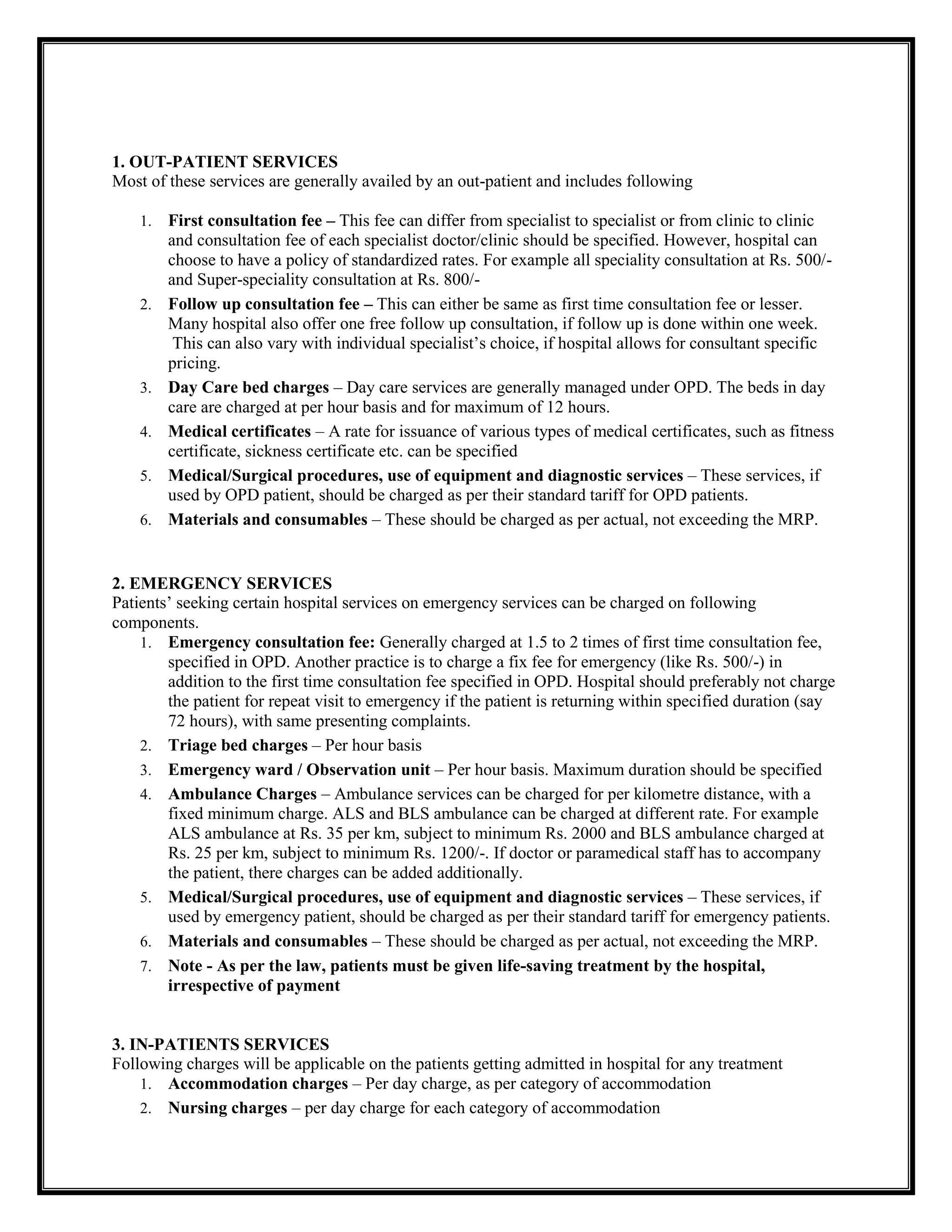 SOP for Admission of patient procedure.docx