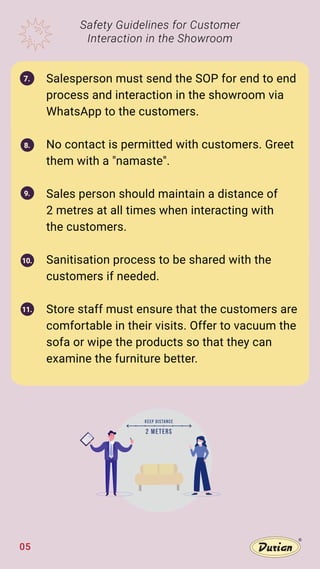 Sop for customer interaction by durian | PDF