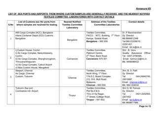 Sop for export import for textile | PDF