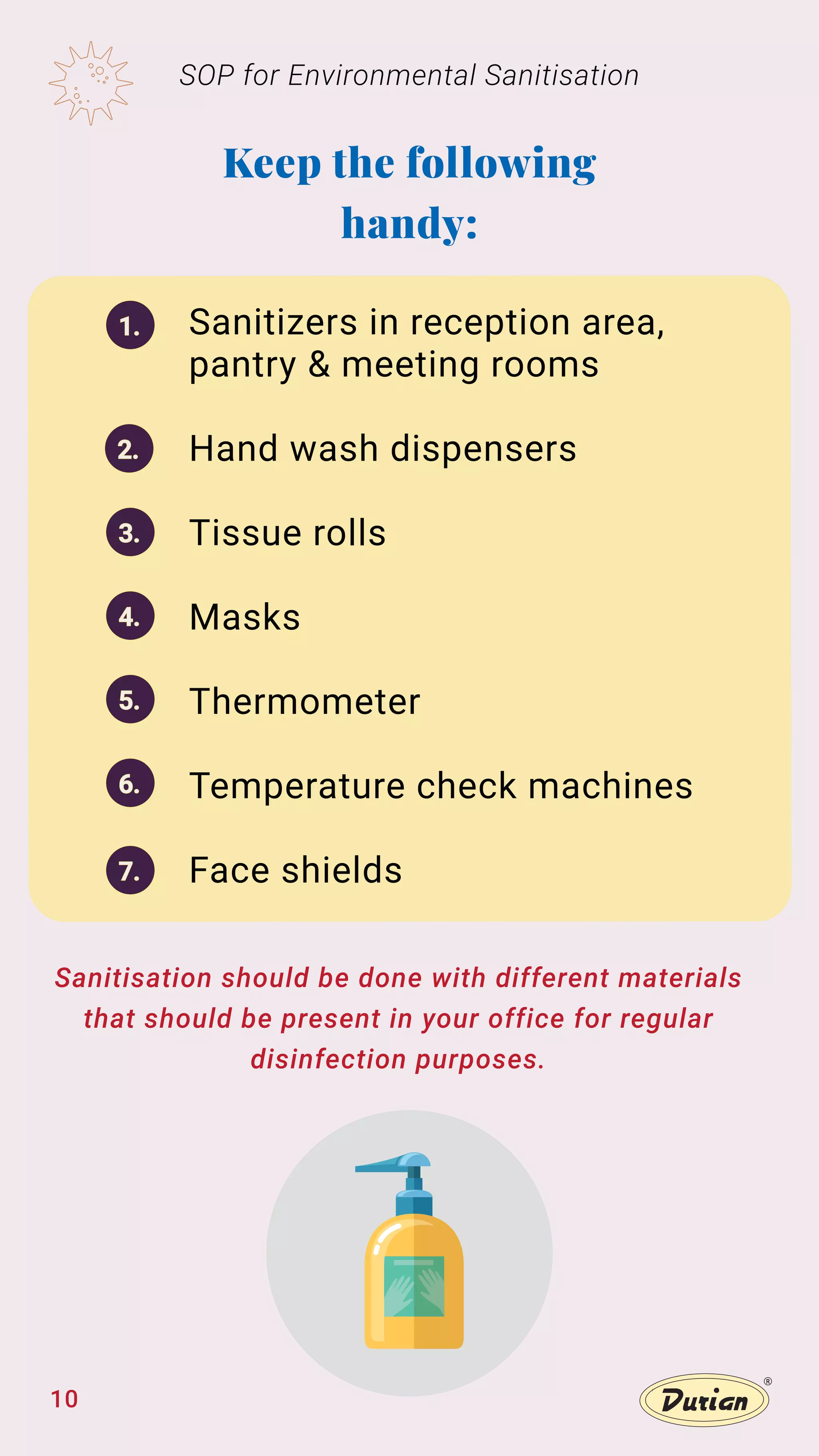 Sop for office by durian | PDF