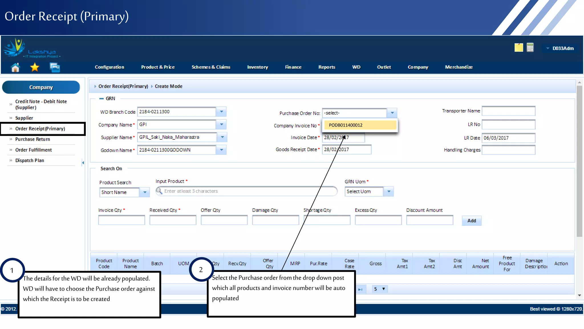 SOP for Order Fulfillment (WD) | PPTX