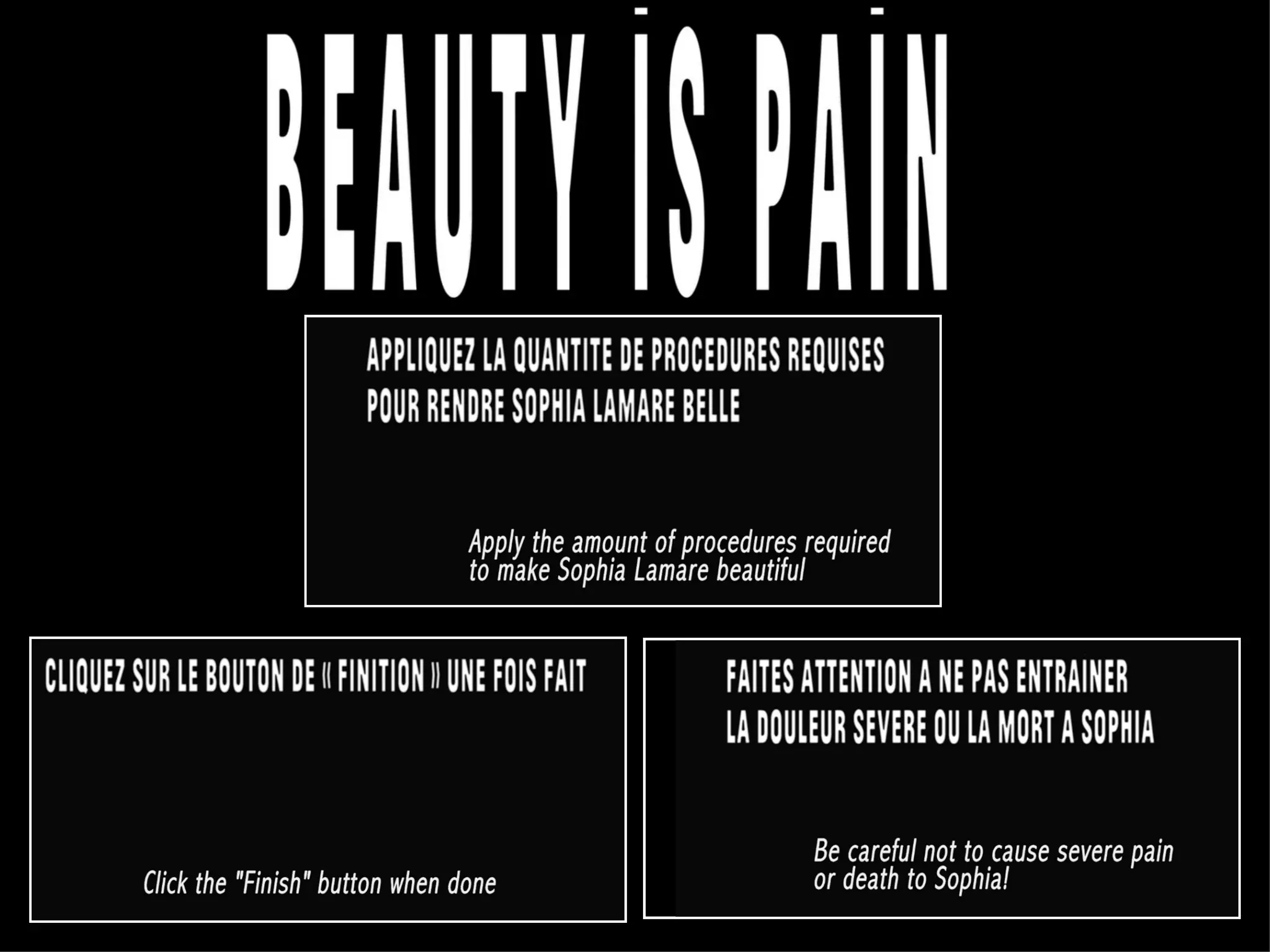 Beauty is Pain | PPT