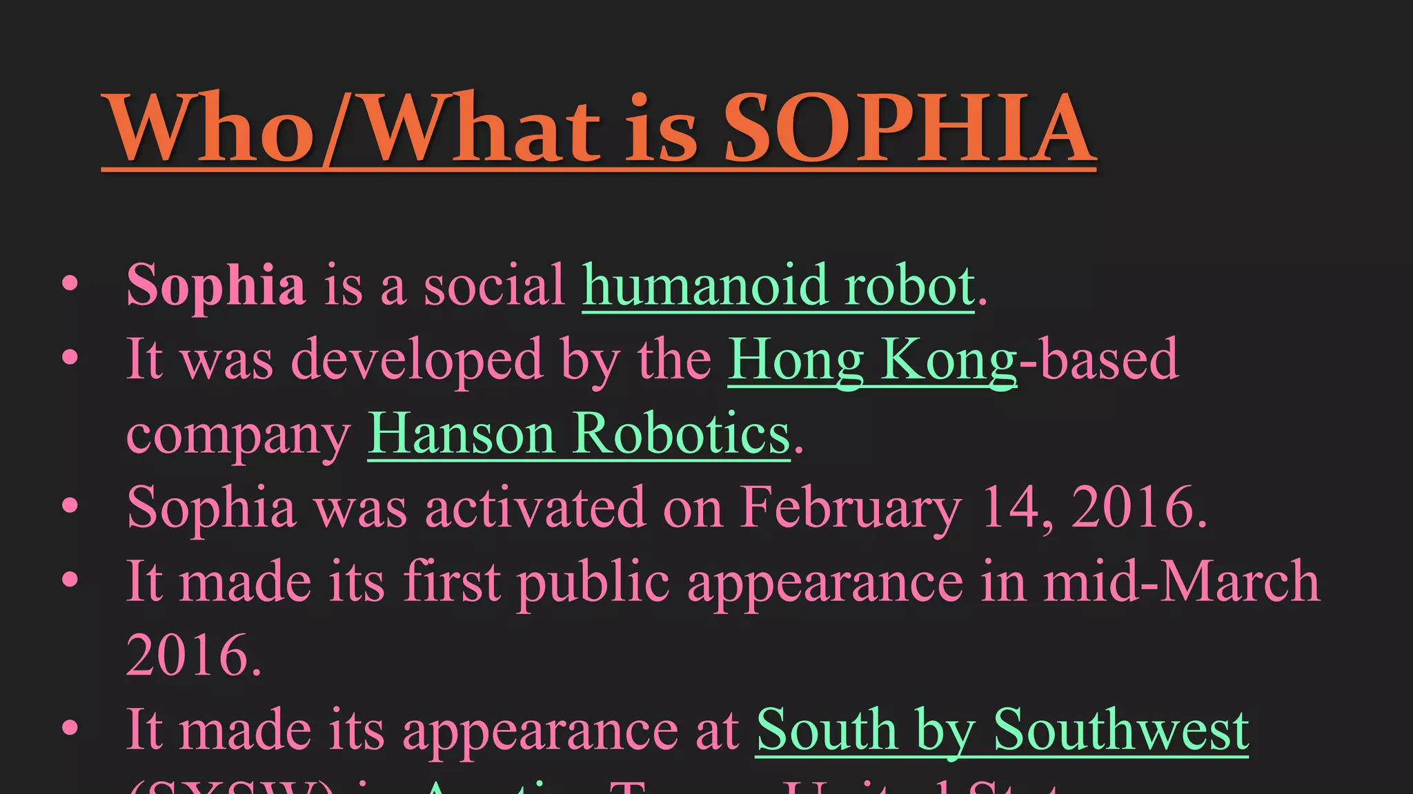 SOPHIA-The Robot.pptx