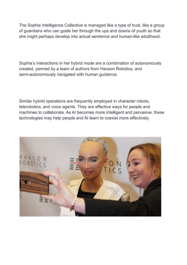 Sophia Robot Inventor – Who Invented Sophia | PDF | Robotics ...